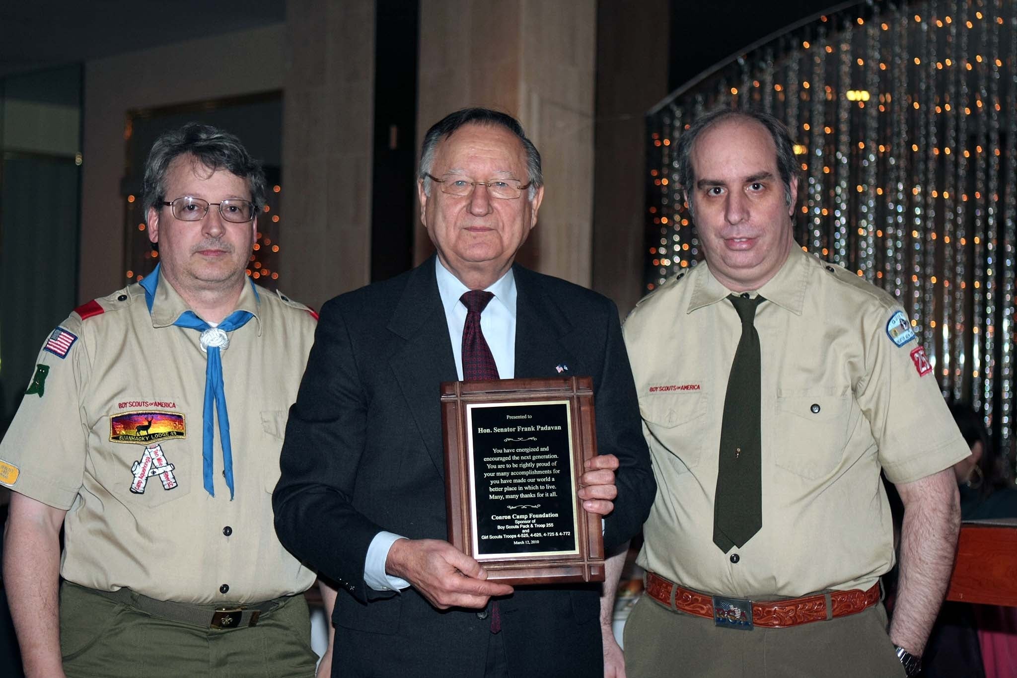 Padavan Honored By Conron Camp Foundation | NYSenate.gov